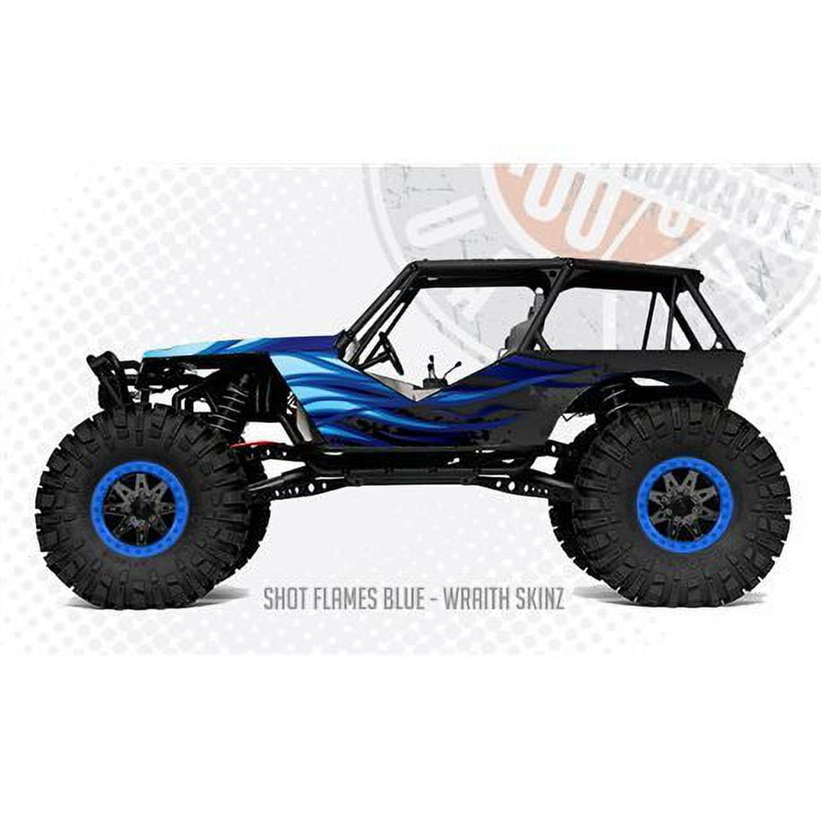 FreqEsKinz Blue Shot Flames Wrap Axial Wraith FRQ20522 - Walmart.com