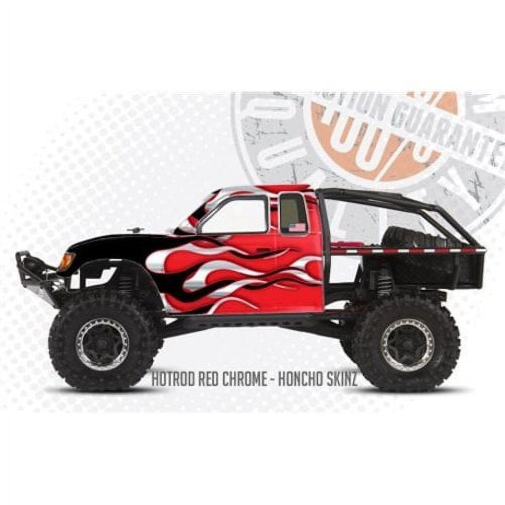 FreqEsKinz Red Chrome Hotrod Wrap Axial Honcho FRQ17012 - Walmart.com