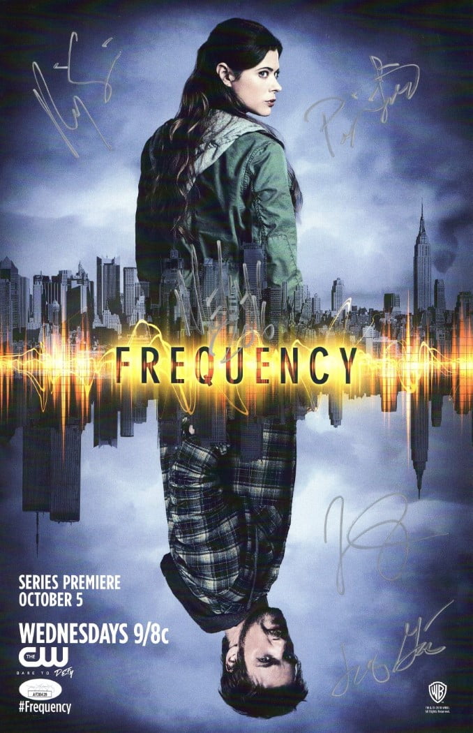Frequency Cast Signed Autographed 11X17 Poster List Smith Phifer JSA ...