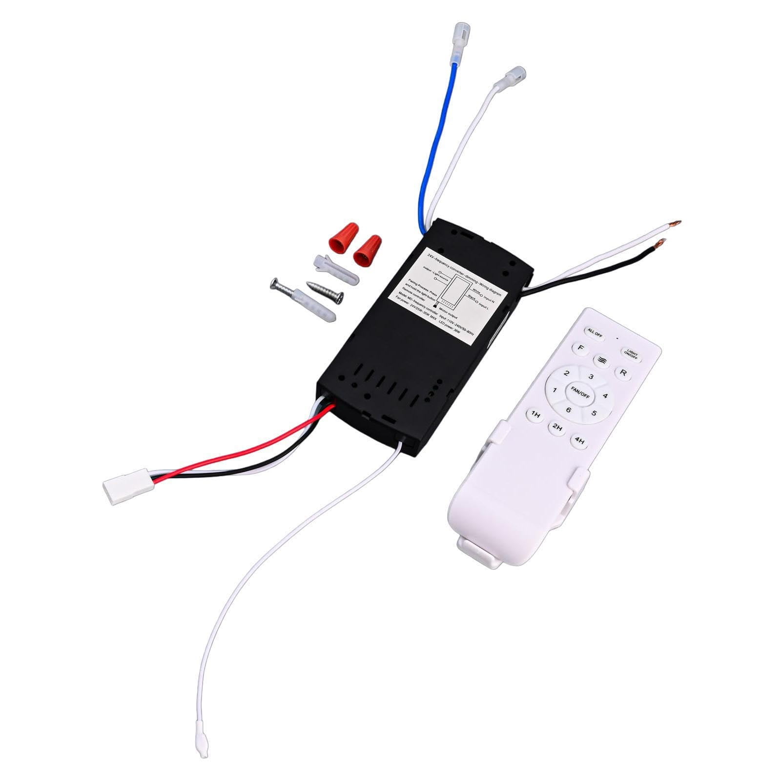 Frequency Conversion Ceiling Fan Remote Control Kit Light Receiver ...