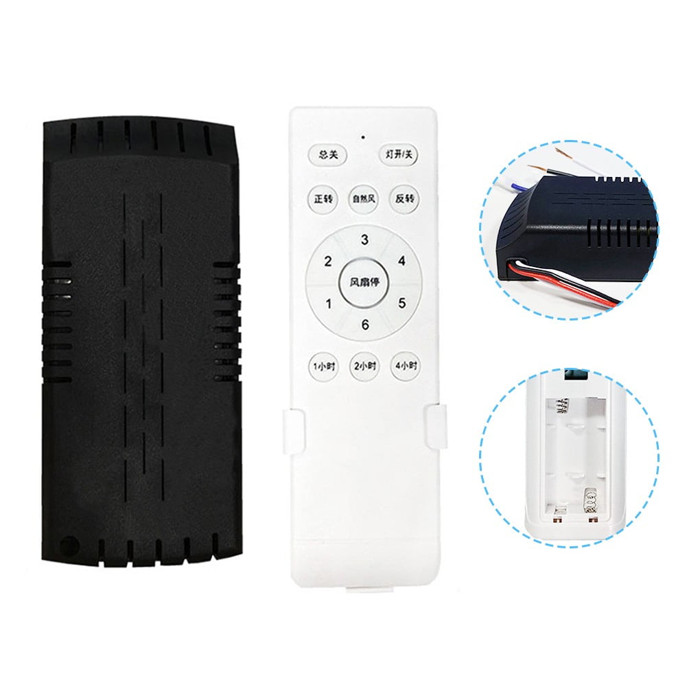Frequency Conversion Ceiling Fan Remote Control Kit Light Receiver ...