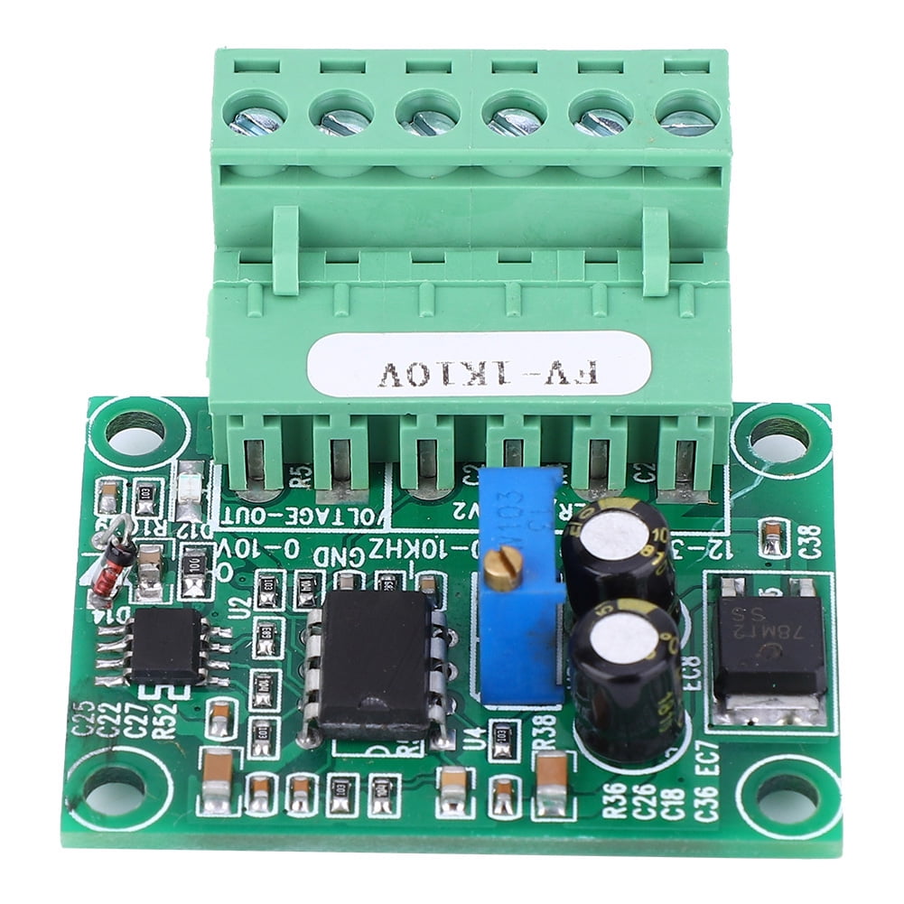 Frequency To Voltage Converter, 0,1kHz To 0,10V Signal Module, PLC/VFD ...