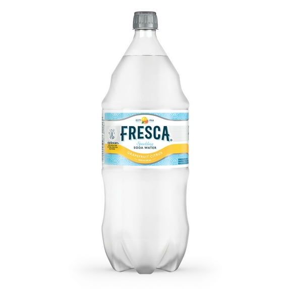 Fresca Carbonated Grapefruit Citrus Fruit Soda Drink, 2 Liter Bottle ...