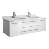Disar 72'' Double Bathroom Vanity With Drawer Base Only - Walmart.com