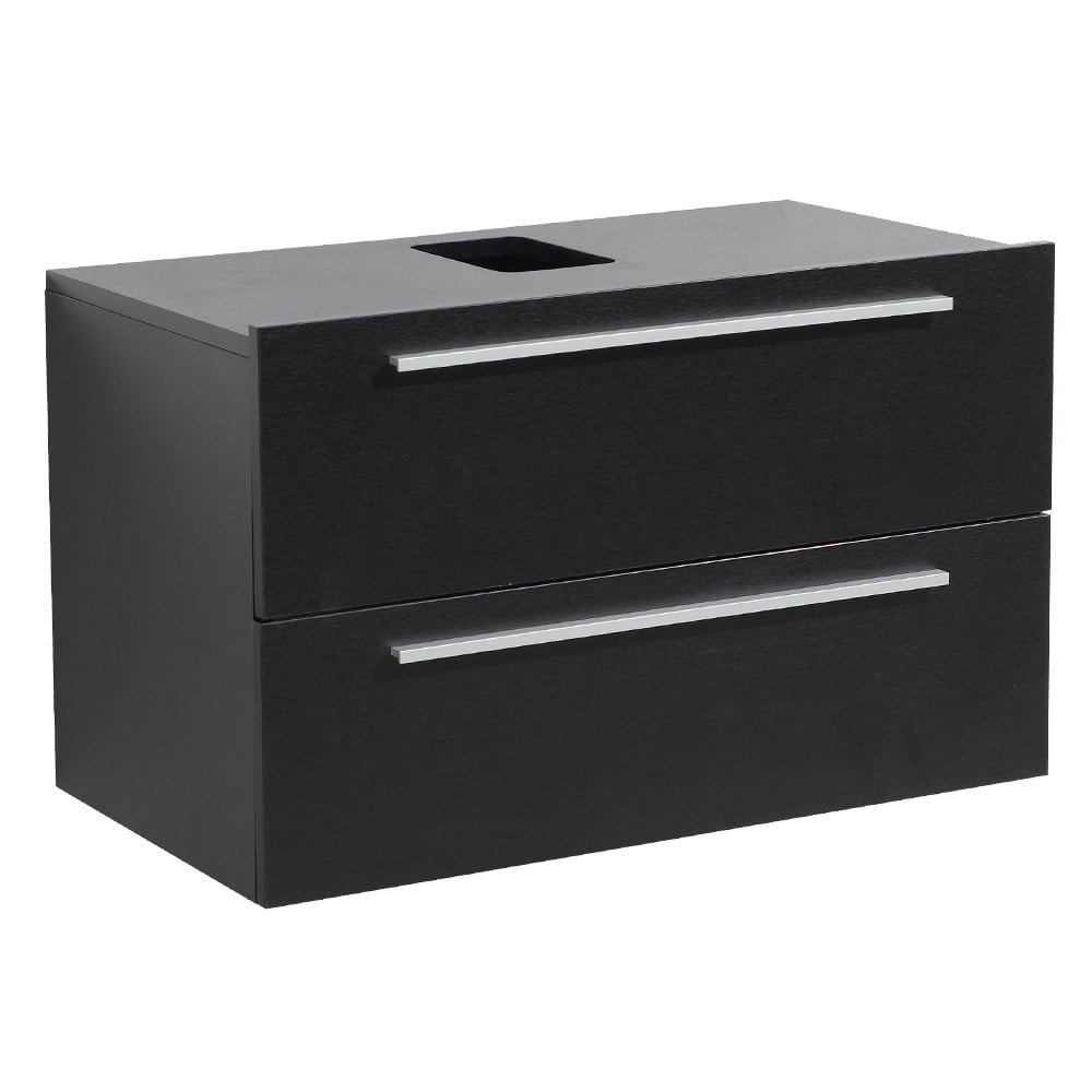 Fresca Medio Black Modern Bathroom Cabinet - Walmart.com