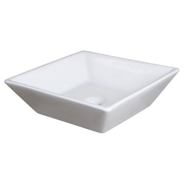 Fresca Milano Rectangular Drop-In Bathroom Sink with Overflow - Walmart.com