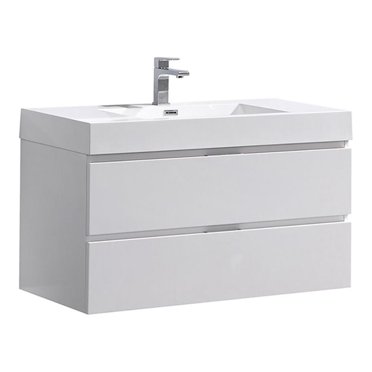 Nameeks 001300-U-One Hole Cerastyle 17-1/2" Ceramic Wall Mounted ...