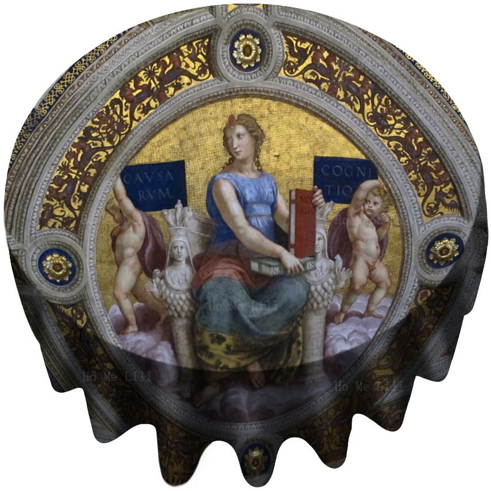 Frescoed Philosophy Ceiling Allegory Of The Poetry Stanza Della ...