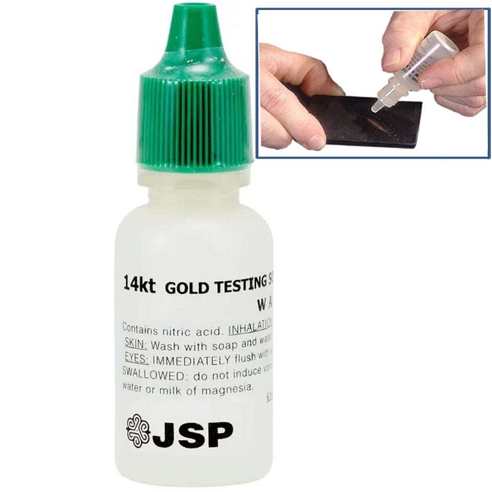Fresh 14k Gold Acid Testing Solution 12 Grams Jewelry Test Metal In A ...