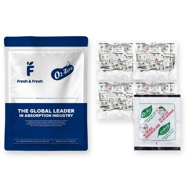 Fresh & Fresh (150 Packet) 100cc Premium Oxygen Absorbers Packets for ...