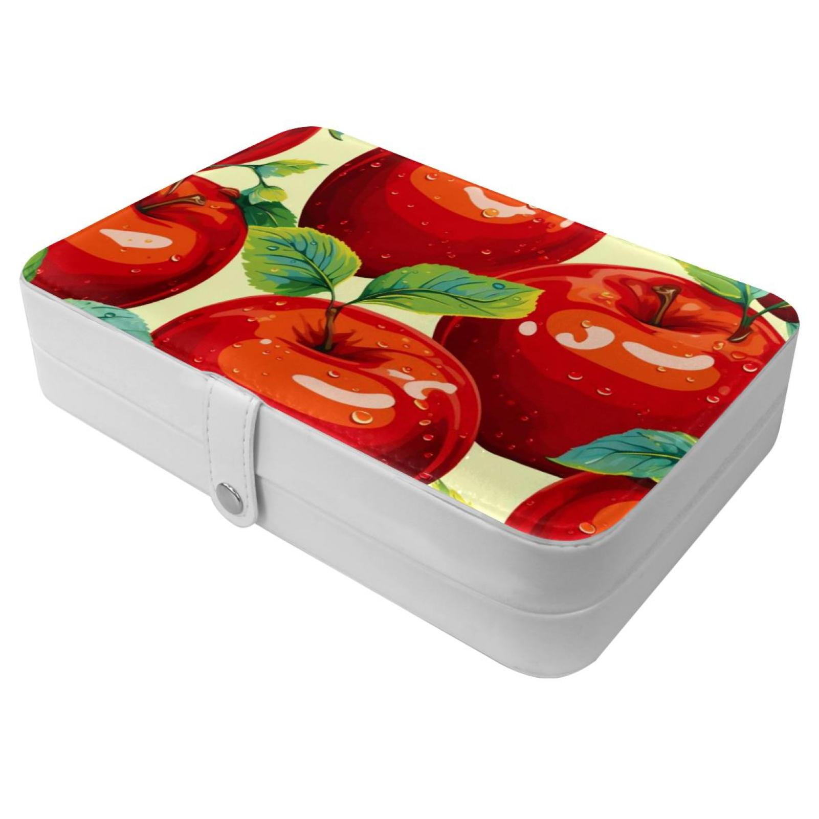 Fresh Apples Travel Jewelry Box - Compact and Portable - Ideal Storage ...