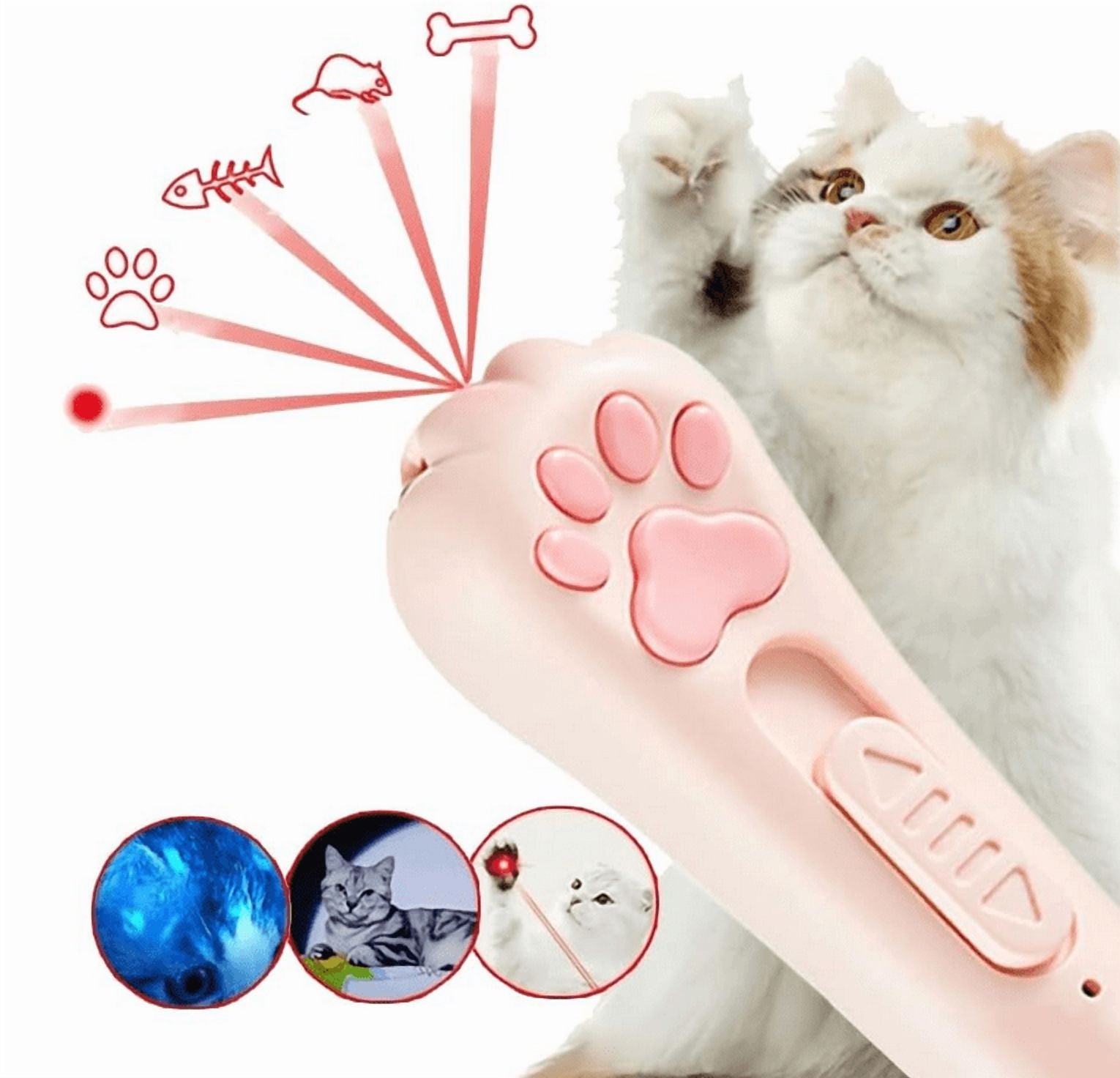 Fresh Arrival!Interactive Cat Flashlight Toy - LED Projector with ...