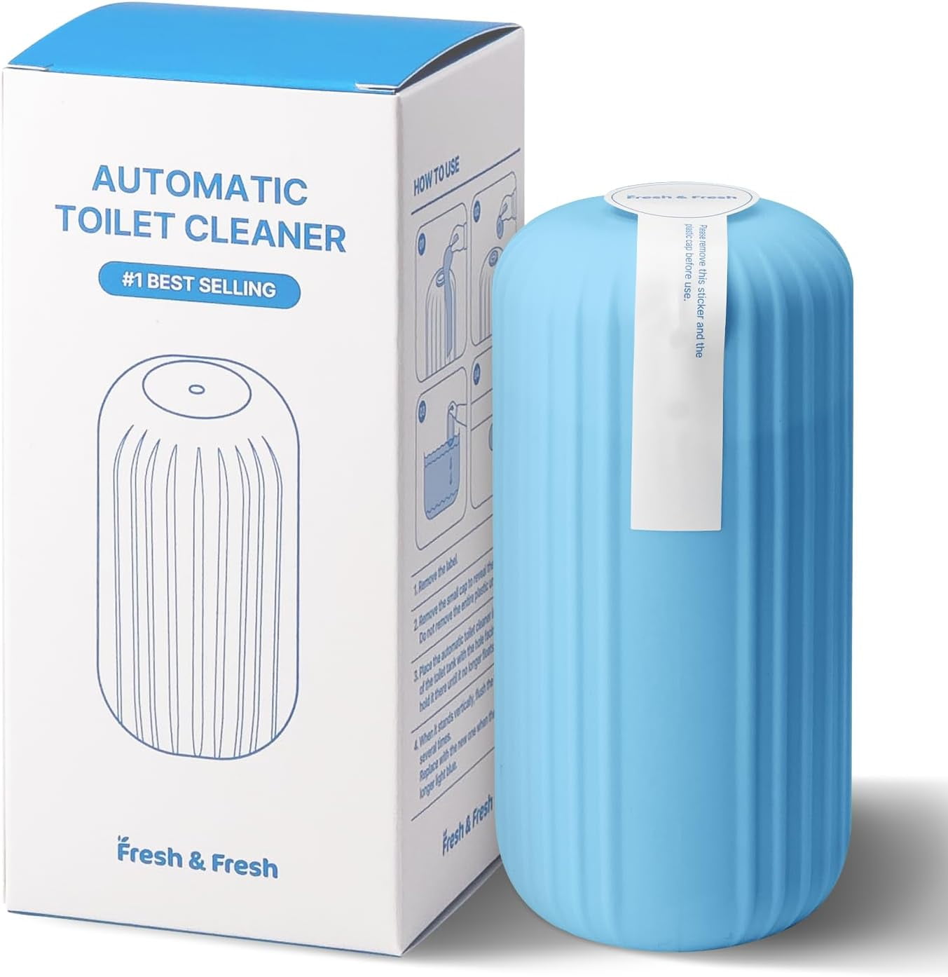 Fresh & Fresh Automatic Toilet Bowl Cleaners(Sky Blue) - 1 Bottles(UPTO ...