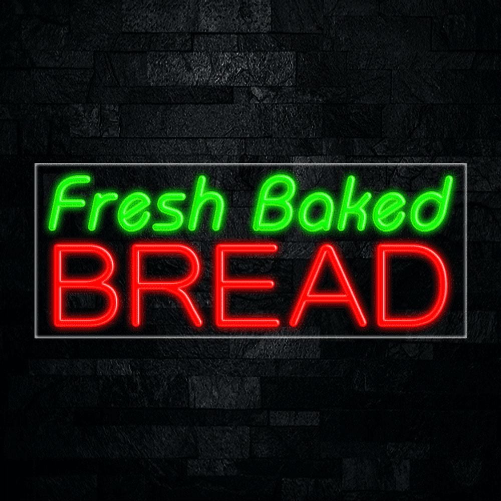 Fresh Baked Bread LED Neon Sign 30"L x 12"H #31408 - Walmart.com