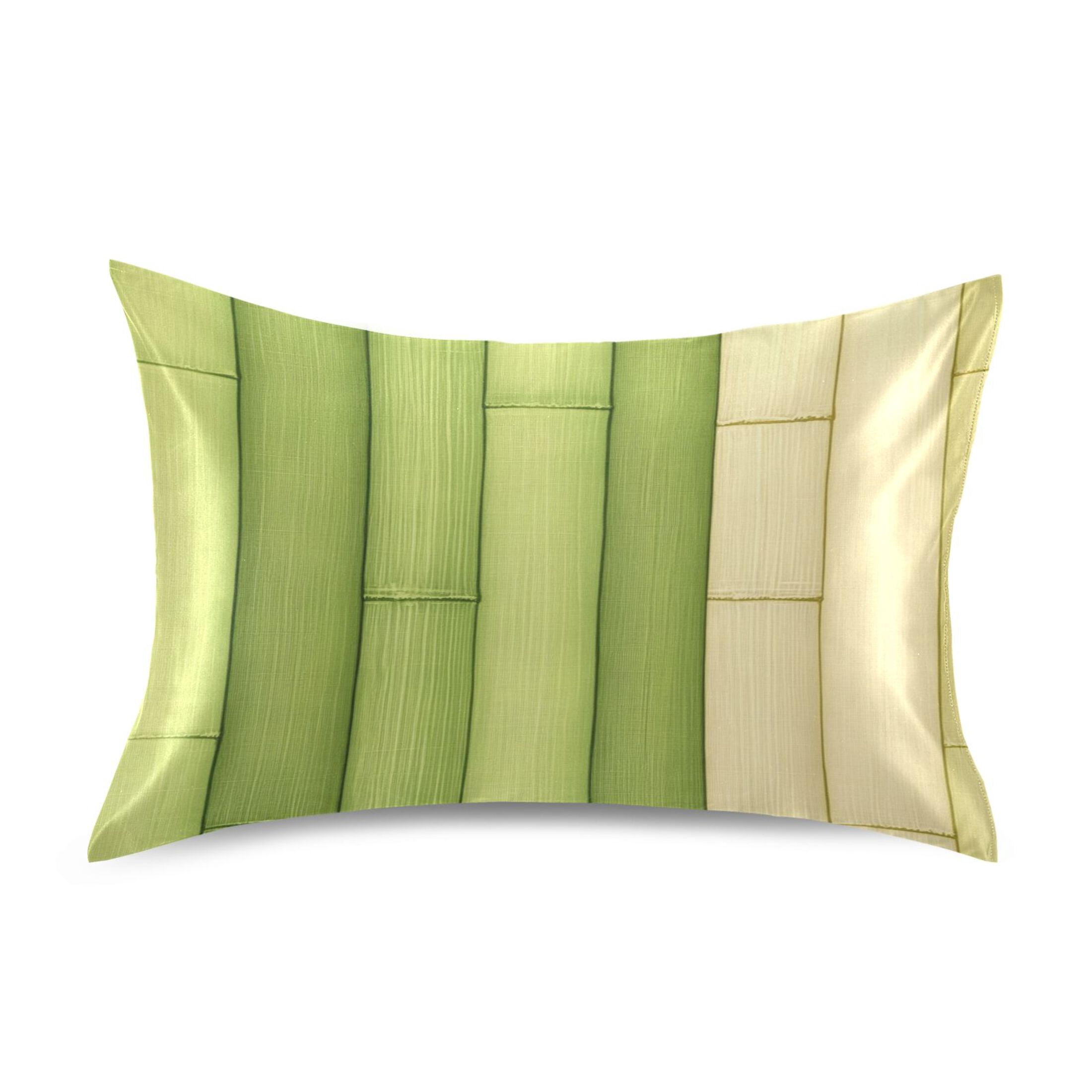 Fresh Bamboo Texture Queen Size Pillowcase Silky Smooth Finish Anti ...