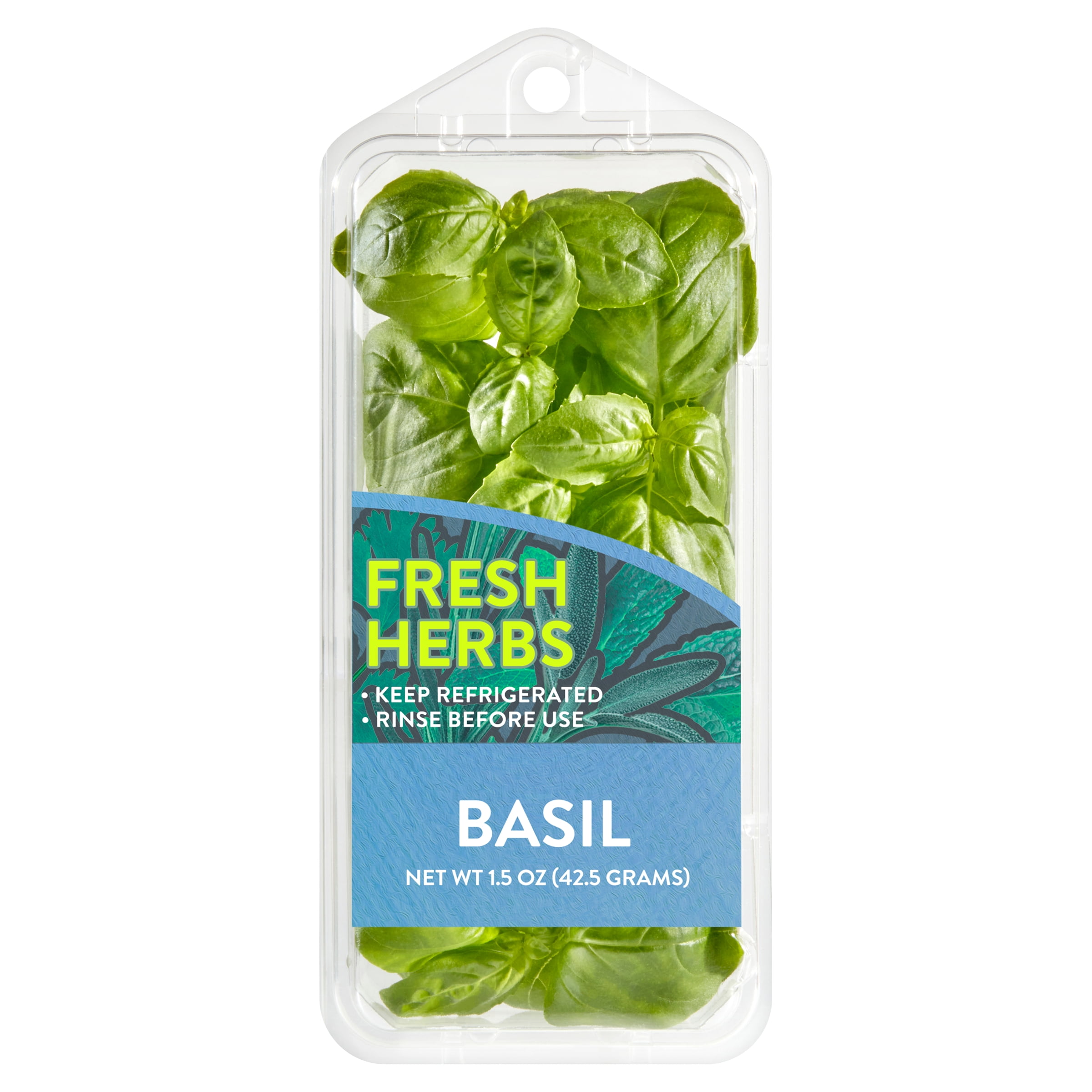 Fresh Basil, 1.5 oz Clamshell - Walmart.com