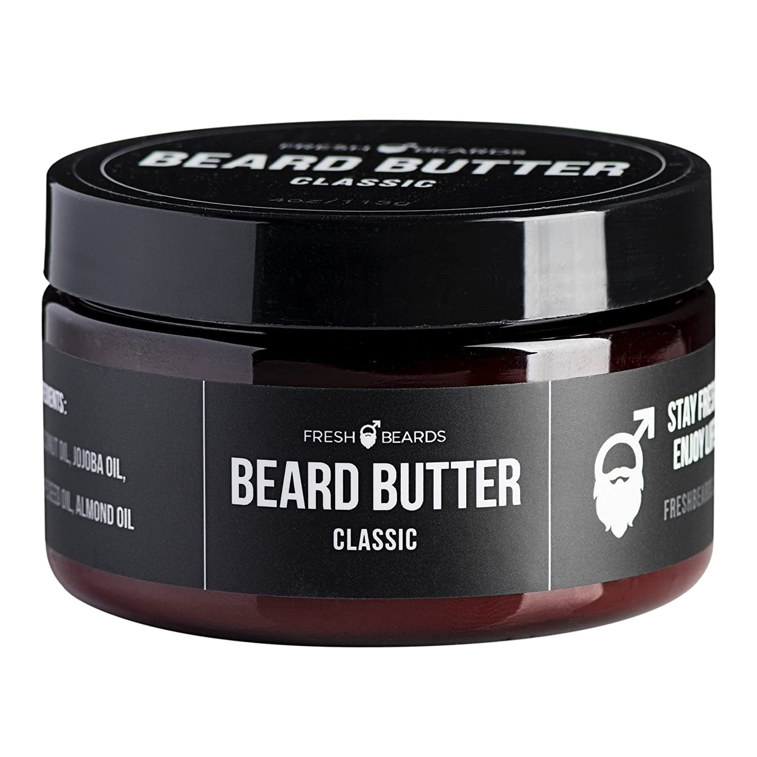 Fresh Beards Classic Beard Butter 4 Oz. - Walmart.com