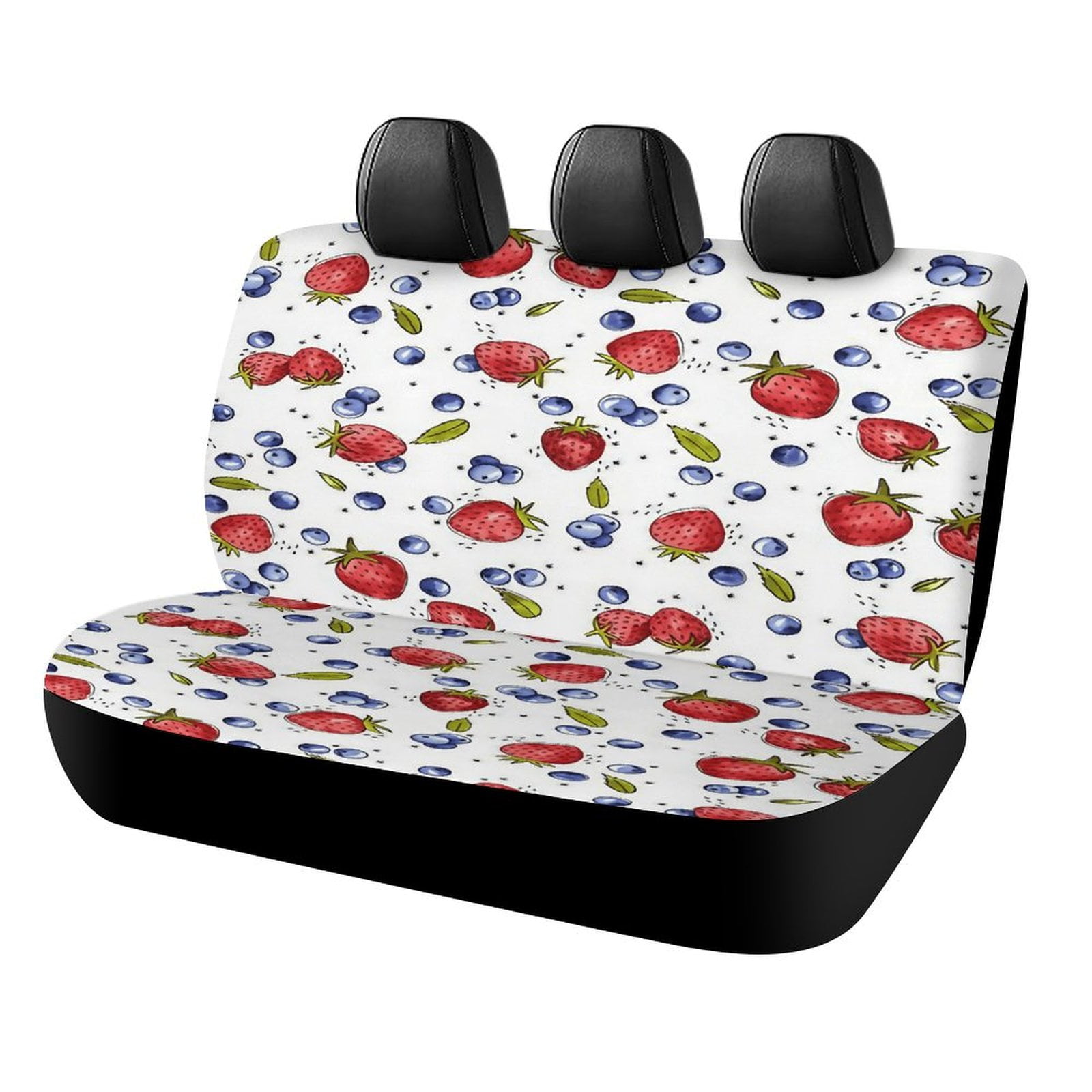 Fresh Berry Delight Car Accessories Bench Seat Covers for Cars Print ...