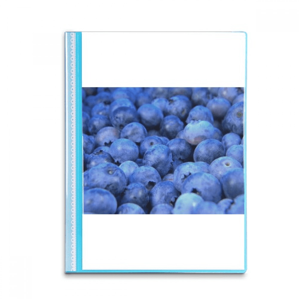 Fresh Blueberry Tropical Fruit Picture Book Sheet Protectors Portfolio ...