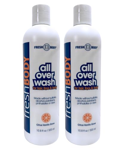 Fresh Body FB All Over Wash for Hair, Face & Body - Shampoo and Body ...
