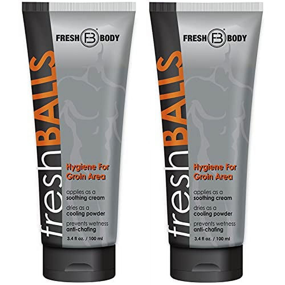 Fresh Body FB - Fresh Balls Lotion, 3.4 fl oz (2 Pack) | Anti-Chafing ...