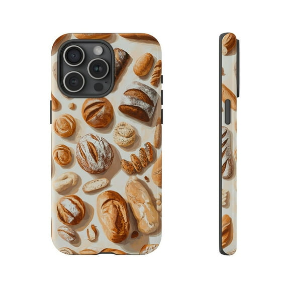 Fresh Bread Bakery Pastry Food Kitchen Artwork Design Phone Case with ...