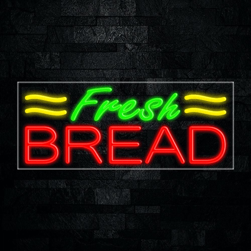 Fresh Bread-LED Neon Sign 30"L x 12"H #30798 - Walmart.com