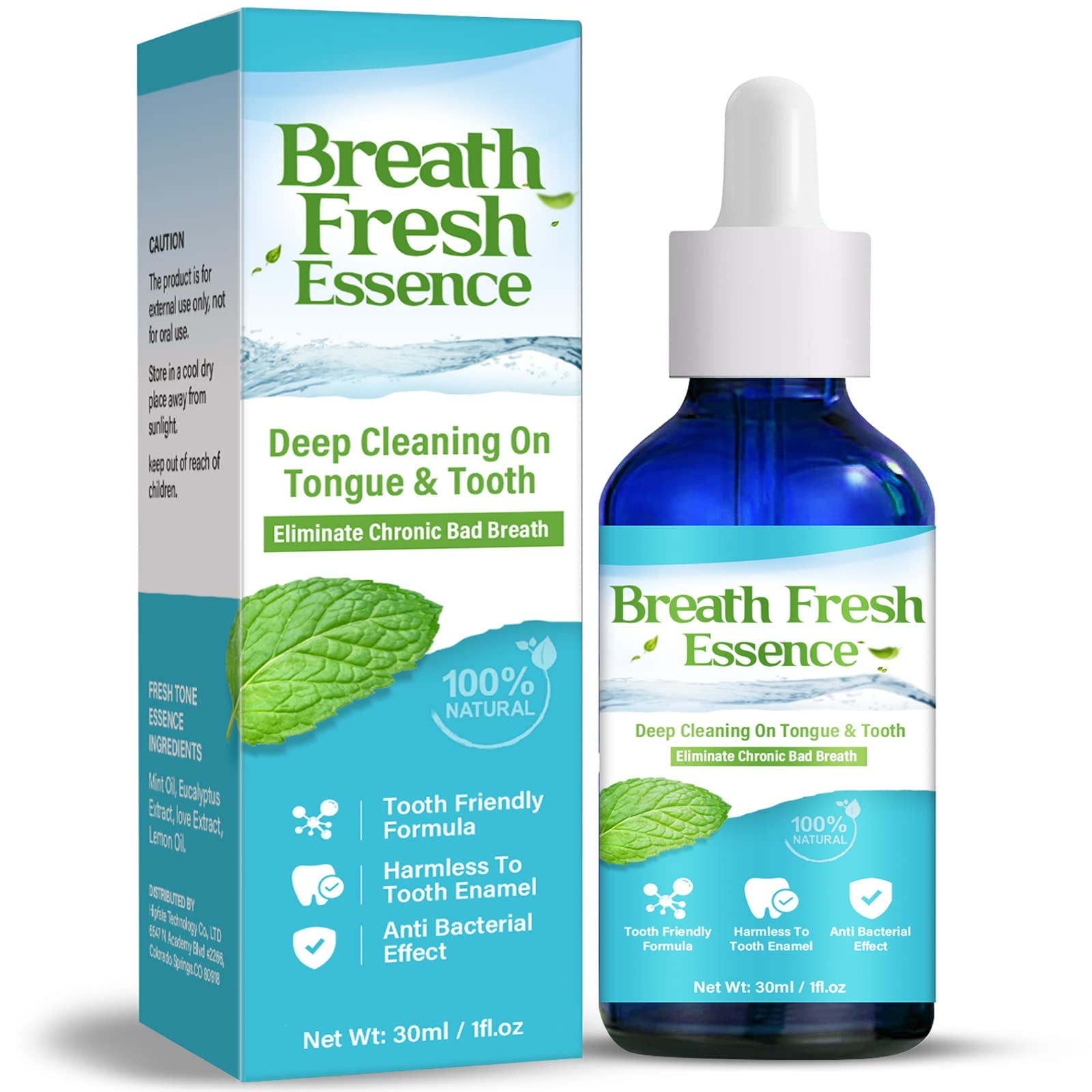 Fresh Breath Essence Drops, Tonsil Stone Remover & Gum Health Mouthwash ...