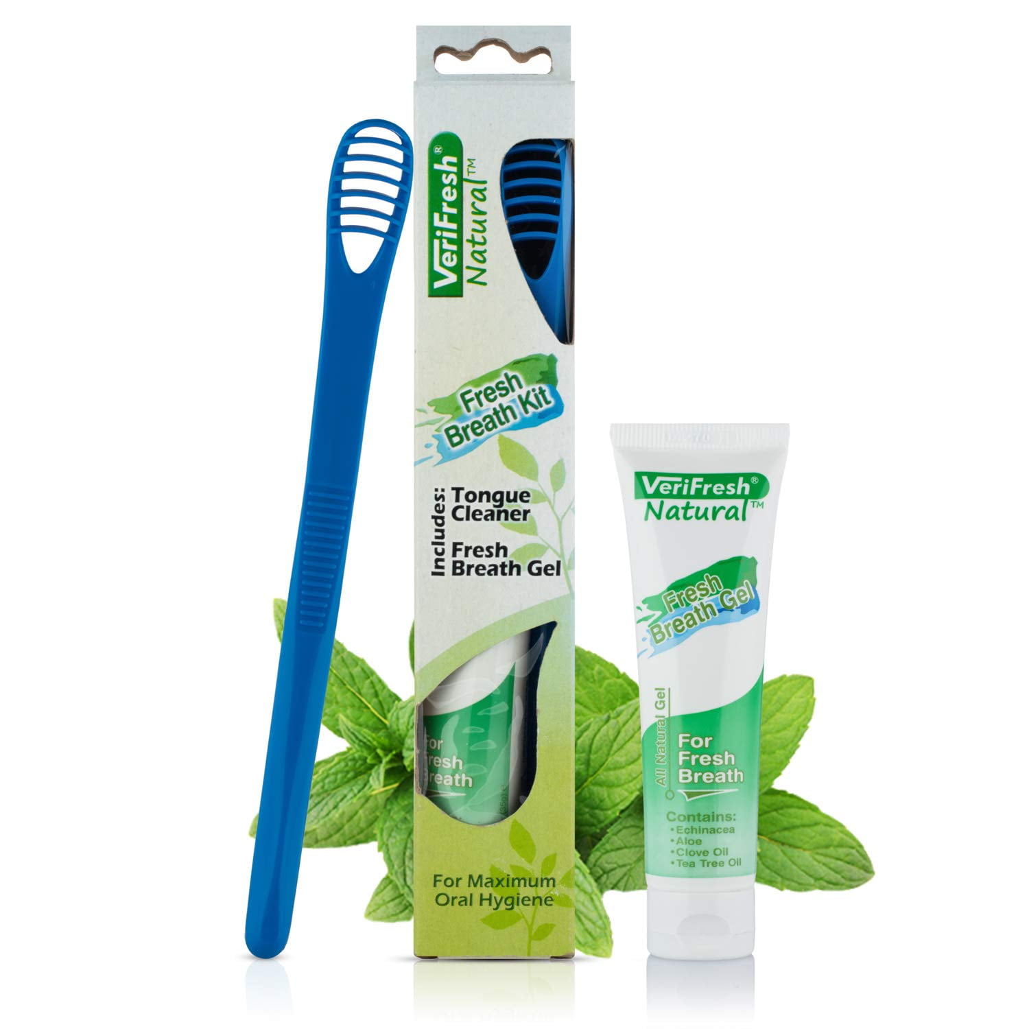 Fresh Breath Kit for STF9 Bad Breath - Tongue Scraper & Cleaner with ...