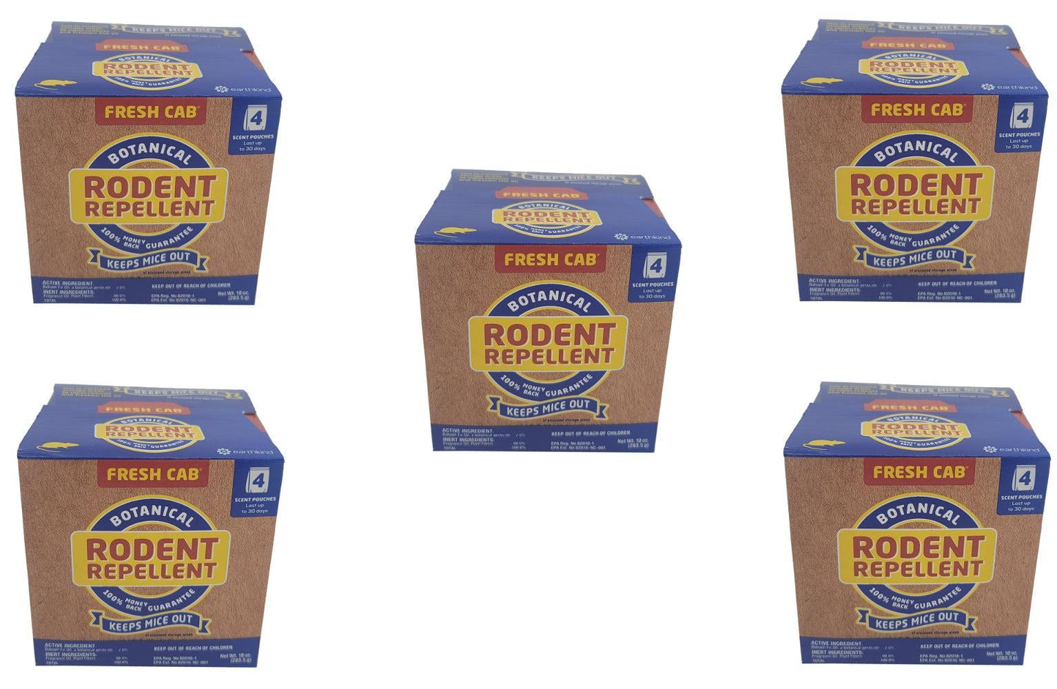 Fresh Cab (5 BOXES) Botanical Rodent Repellent - B1PMFCS12,5 - Walmart.com