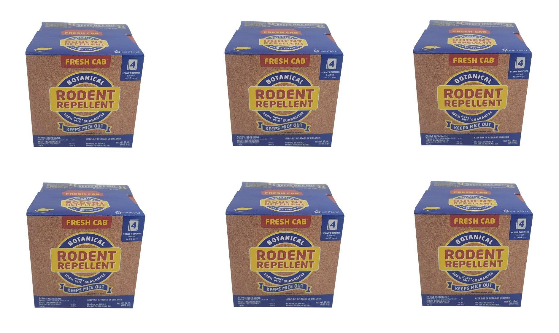 Fresh Cab (6 BOXES) Botanical Rodent Repellent - B1PMFCS12,6 - Walmart ...