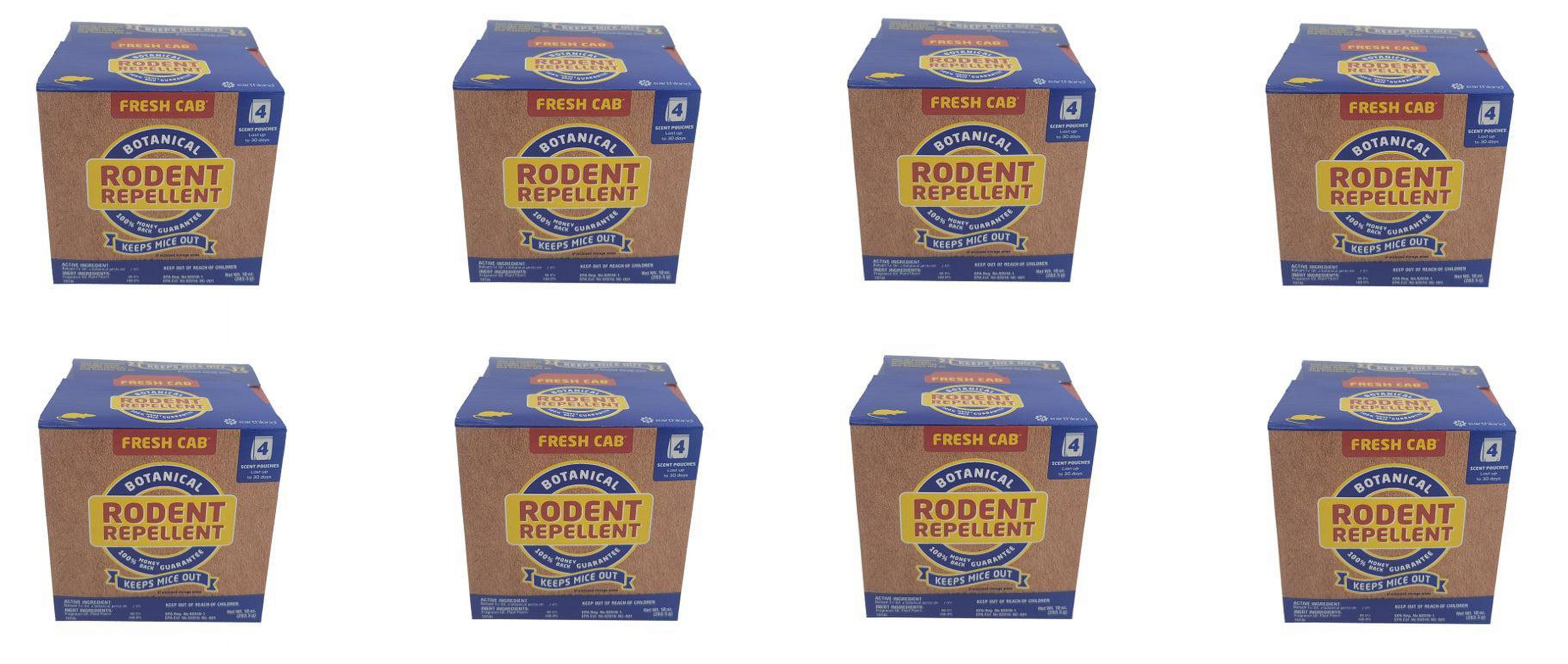 Fresh Cab (8 BOXES) Botanical Rodent Repellent - B1PMFCS12,8 - Walmart.com