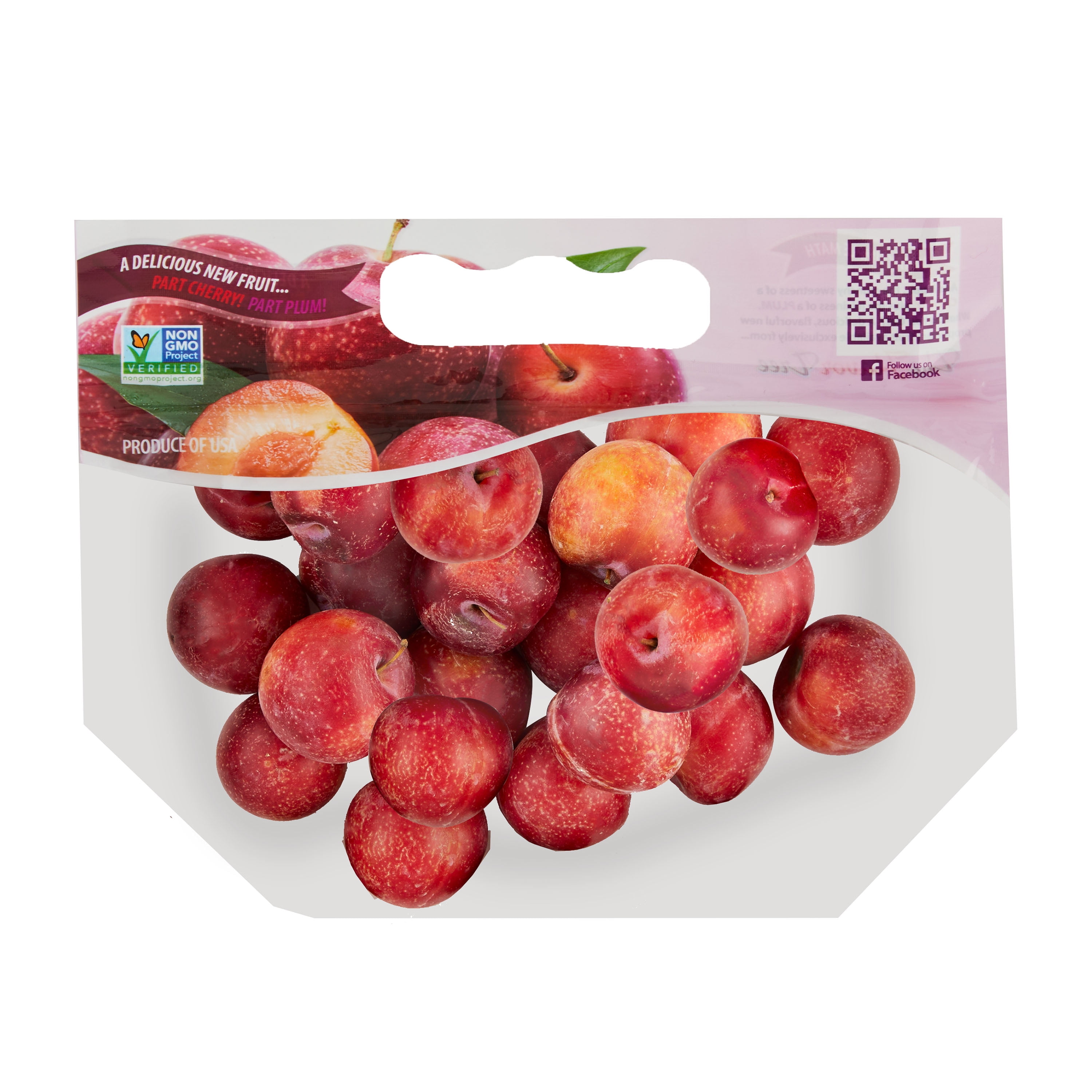 Fresh Cherry Plums, Bag (approx. 1.33 lbs/bag) - Walmart Business Supplies
