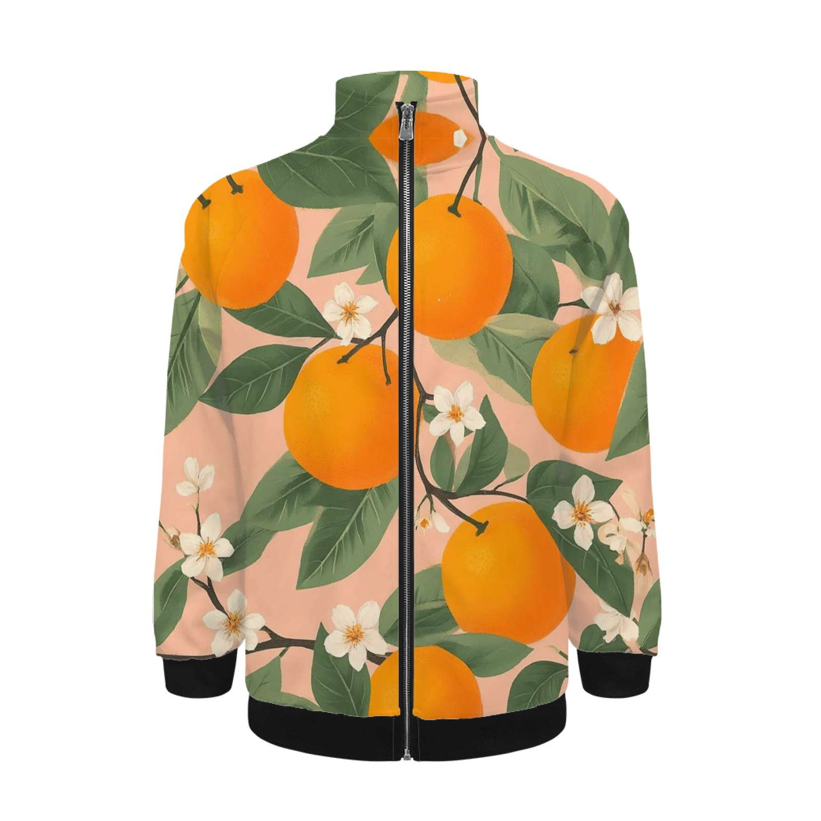 Fresh Citrus Jacket Men's Street Cool Long Sleeves Coat Personality ...