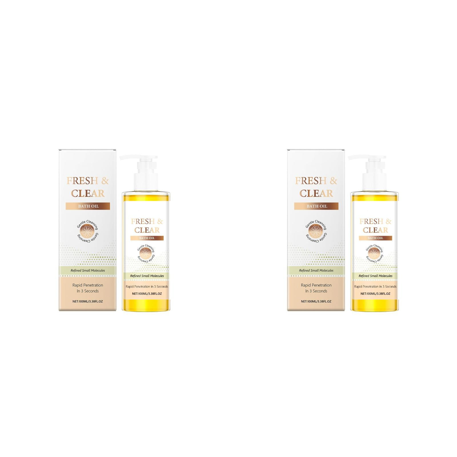 Fresh Clear Bath Oil Effectively Cleanse The Skin While Providing Deep ...