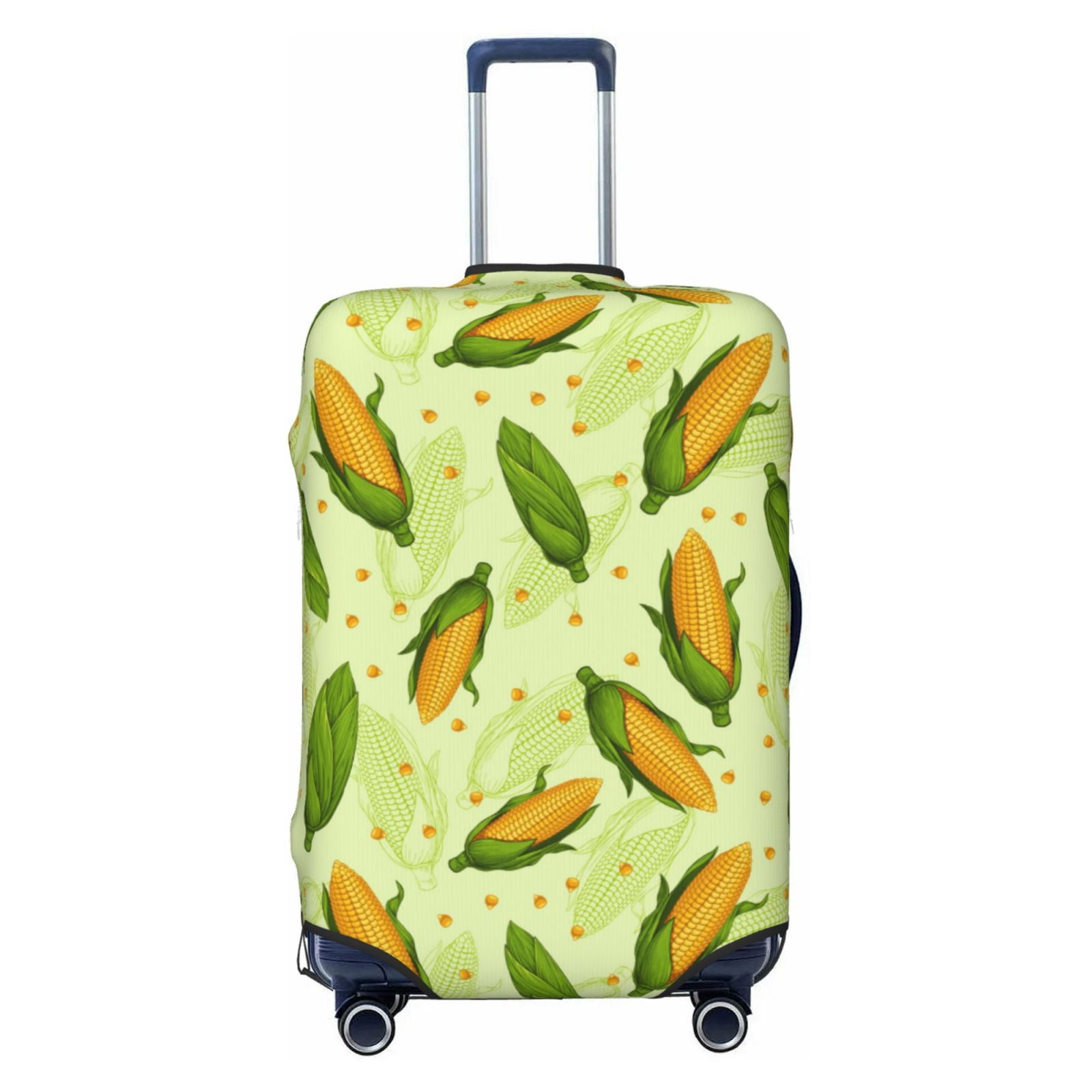 Fresh Corn Luggage Cover Anti Scratch, Elastic Suitcase Protector ...