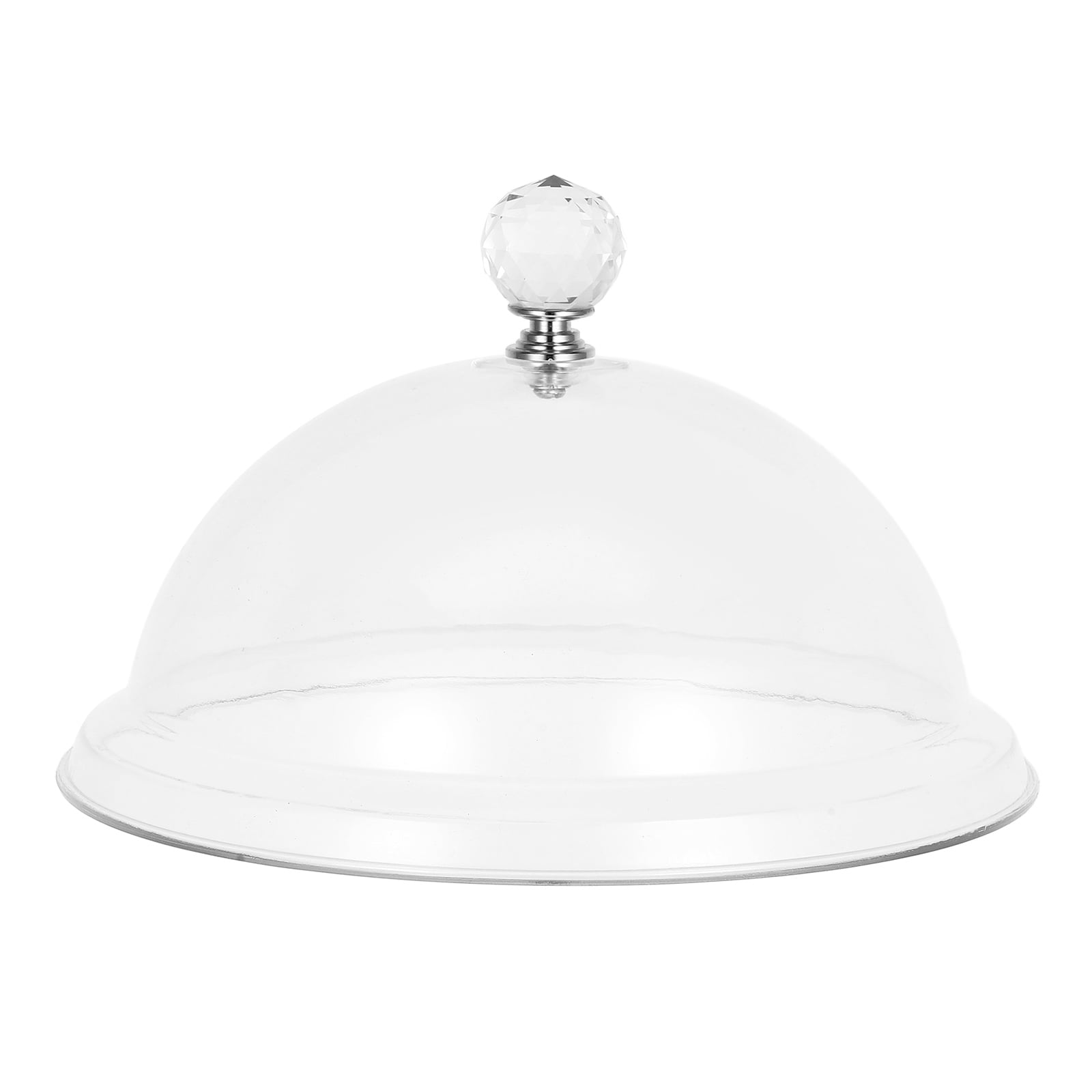 Fresh Cover Decorating Dome Turntable Clear Plates Cake Holder with Lid ...