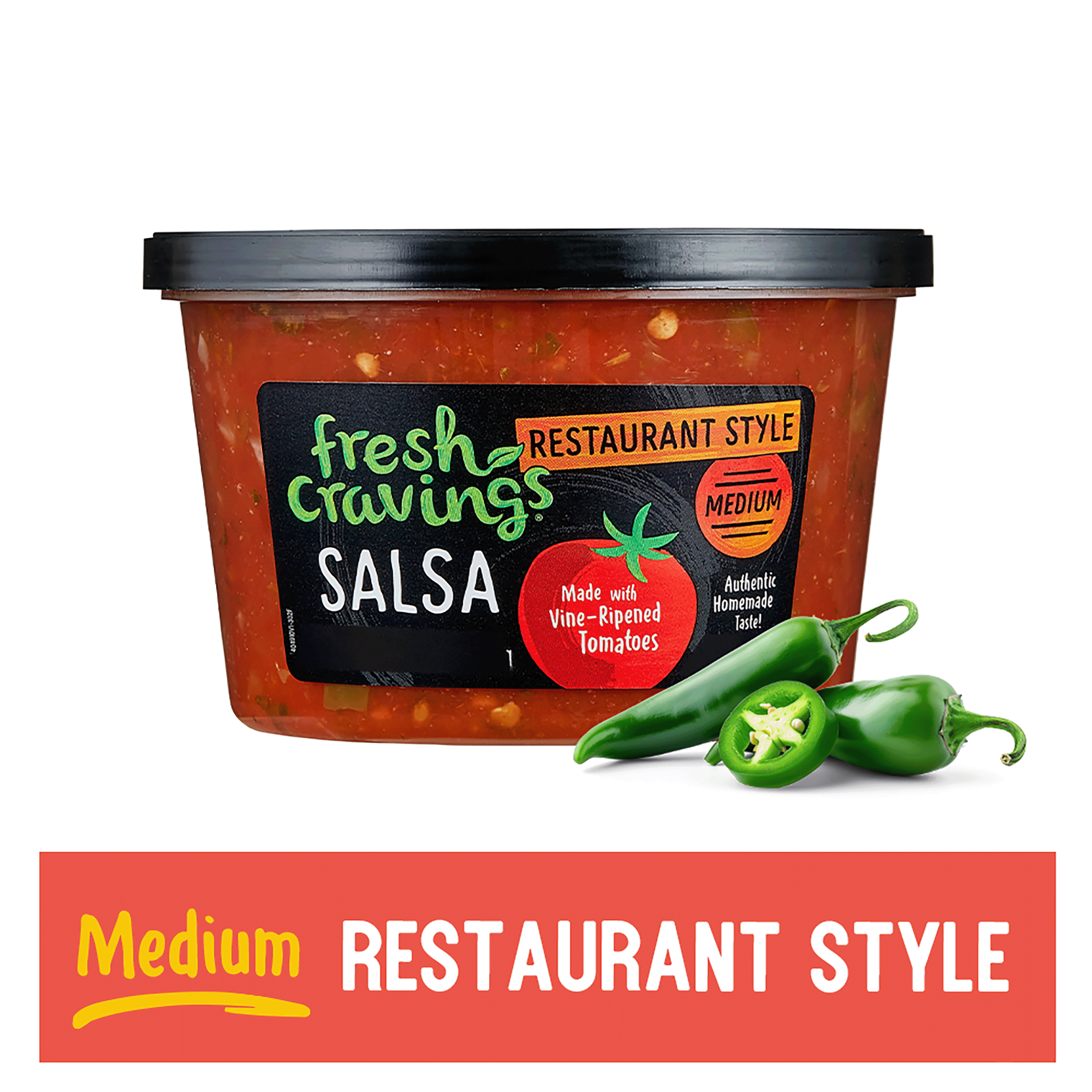 Fresh Cravings Restaurant Style Medium Salsa, 16 oz., Recyclable ...