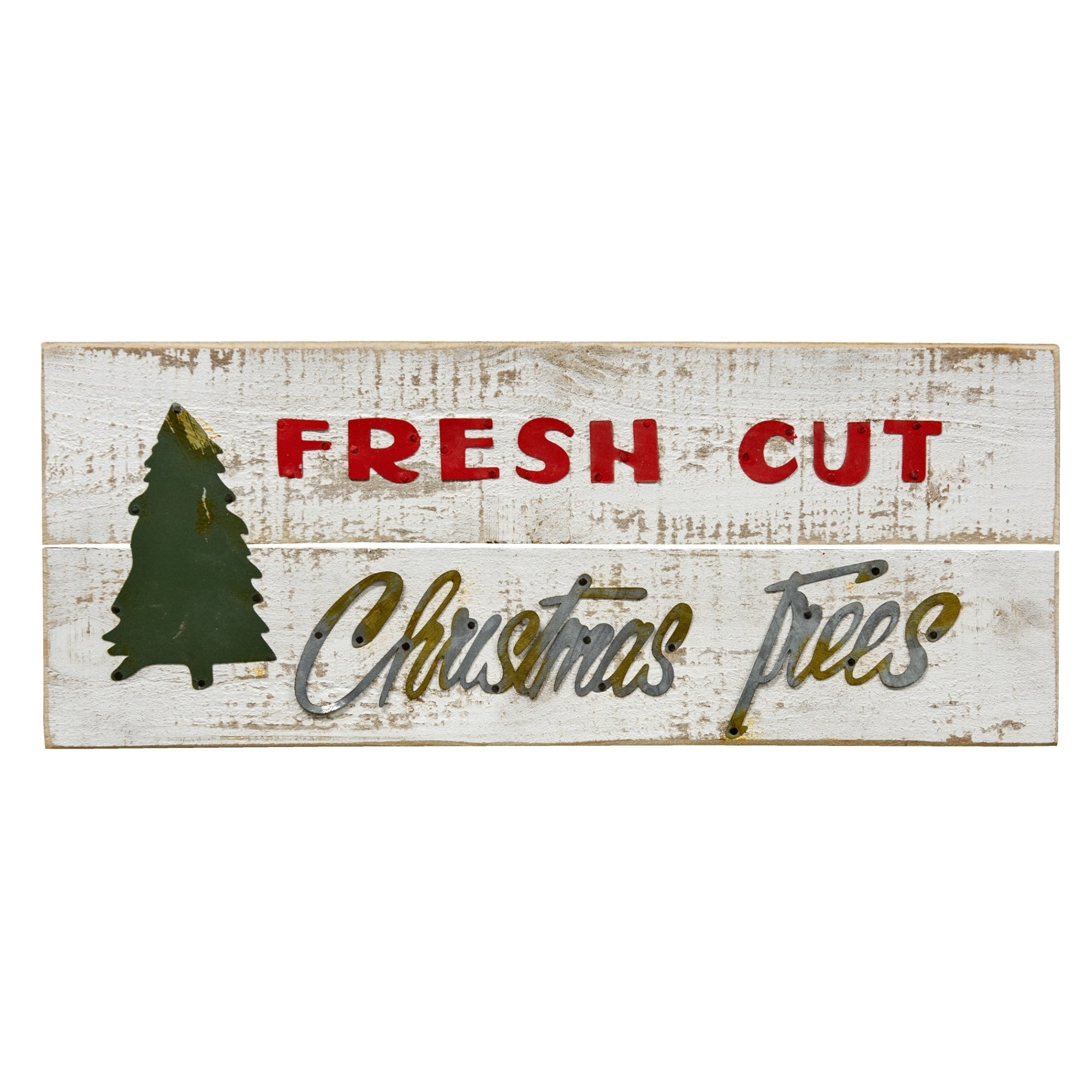 Fresh Cut Christmas Trees Sign - Walmart.com