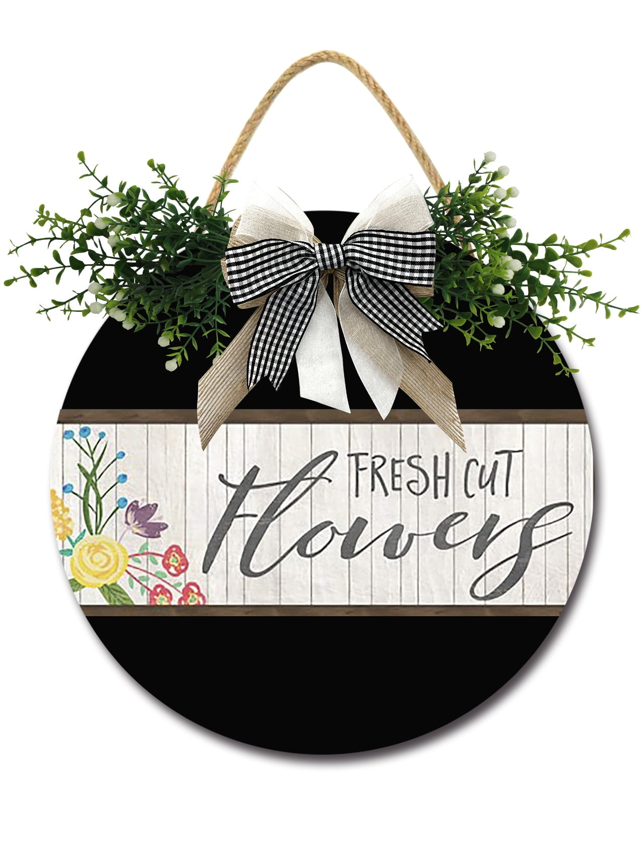 Fresh Cut Flowers Sign Farmhouse Wood Sign Front Porch Decor Rustic ...