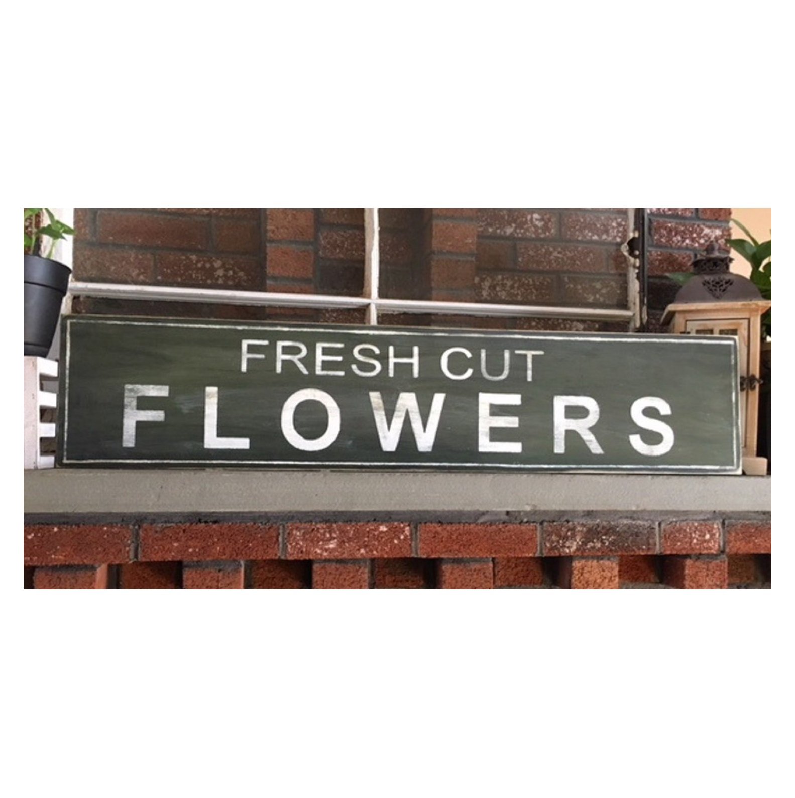 Fresh Cut Flowers Sign - Welcome Sign - Farmhouse Style Sign- Fixer ...