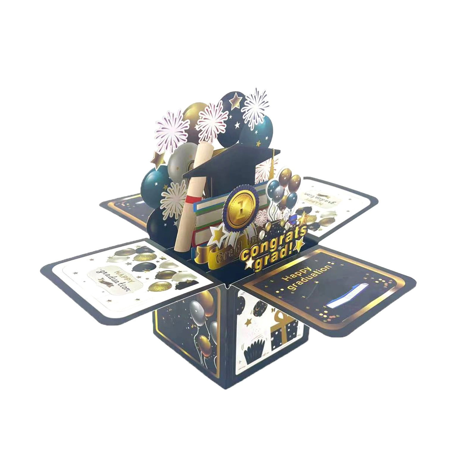 Fresh Cut Paper Up Card 3D Colorful Butterfly Paper Bouquet Greeting ...