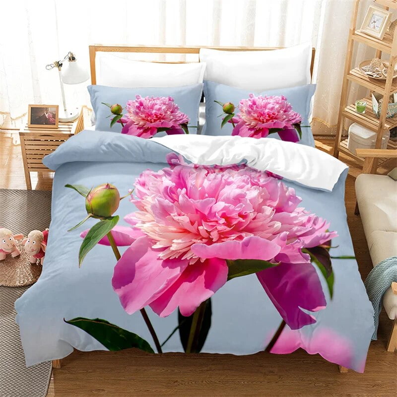 Fresh Daisy Flower Bedding Set Lovely Kid's Duvet Cover Boys Quilt ...