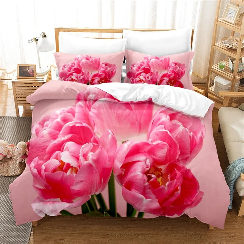 Fresh Daisy Flower Bedding Set Lovely Kid's Duvet Cover Boys Quilt ...