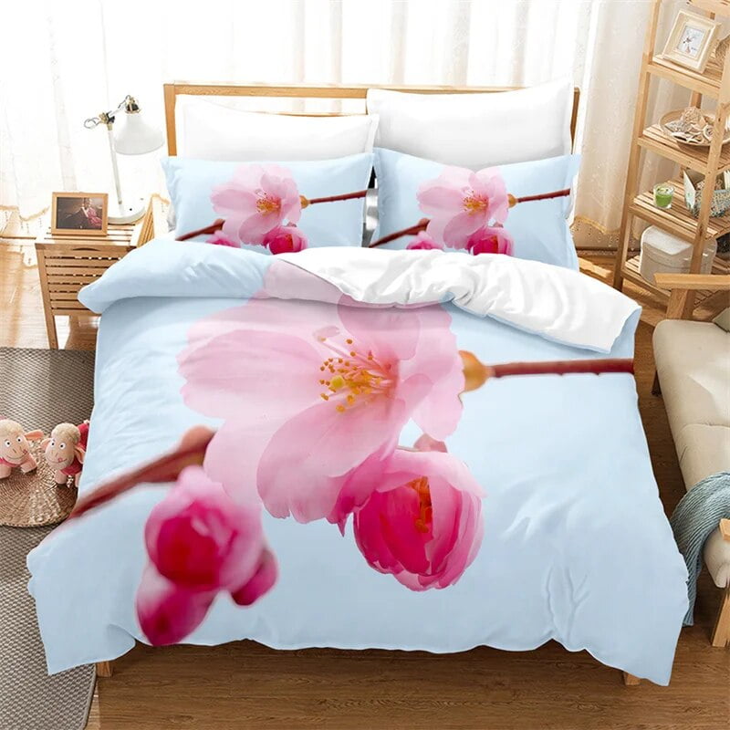 Fresh Daisy Flower Bedding Set Lovely Kid's Duvet Cover Boys Quilt ...