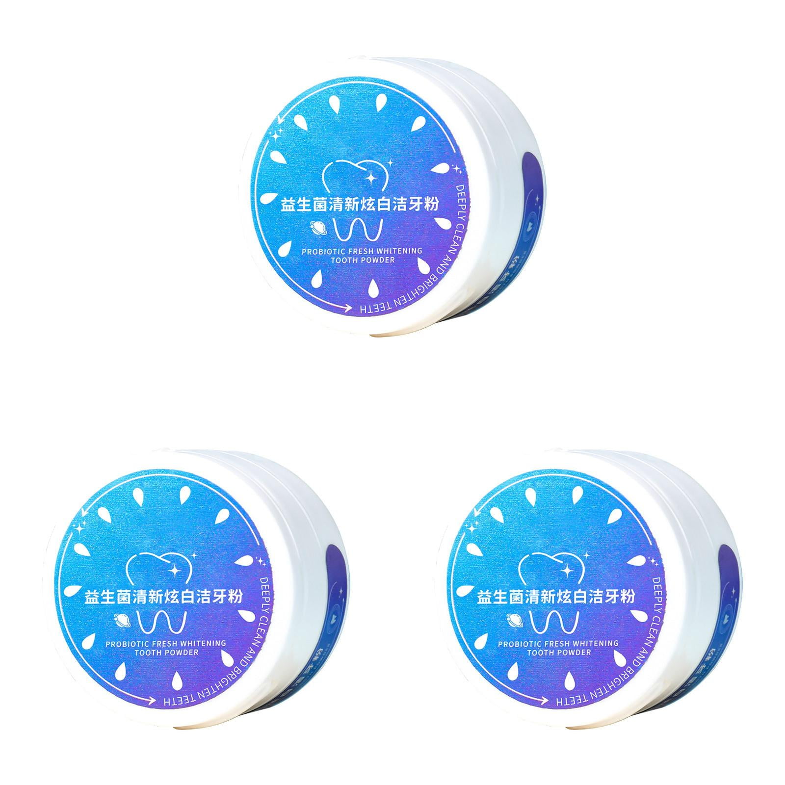 Fresh Dazzling White Teeth Cleaning Powder To Tooth Stains To Bad ...