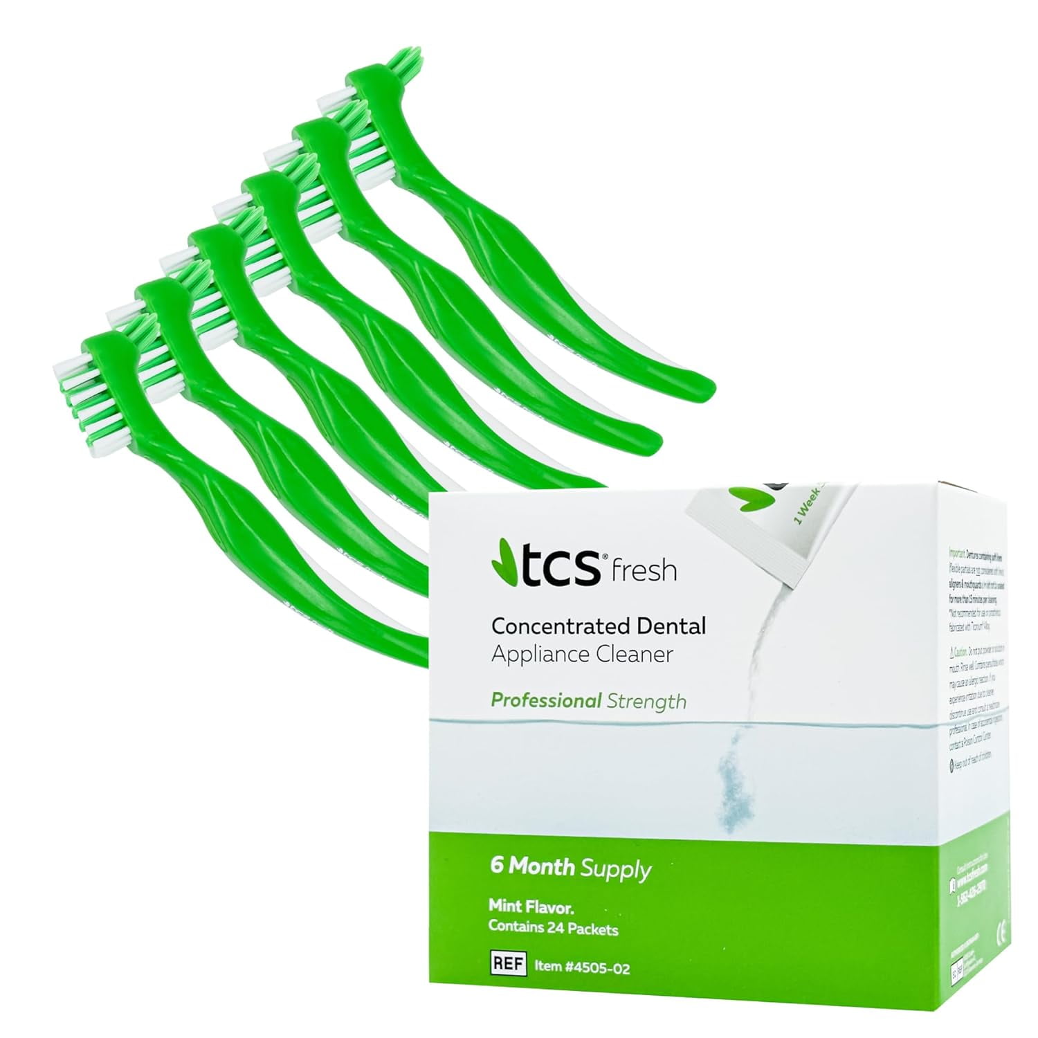 Fresh Dental Appliance Cleaner - Professional Strength Concentrated ...