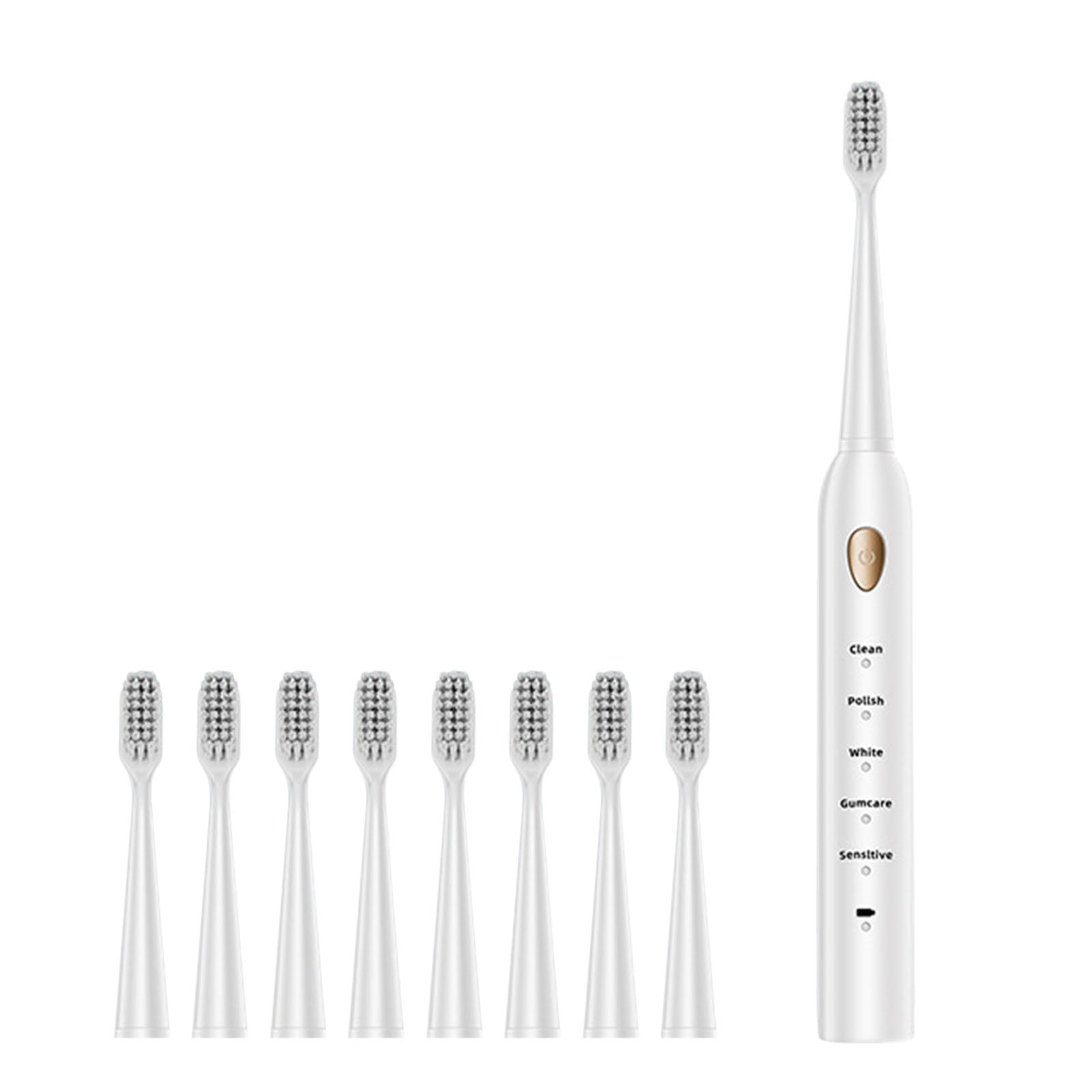 Bksdlh Electric Toothbrush 8 Brush Heads, Ipx7 Waterproof, Brush Modes ...