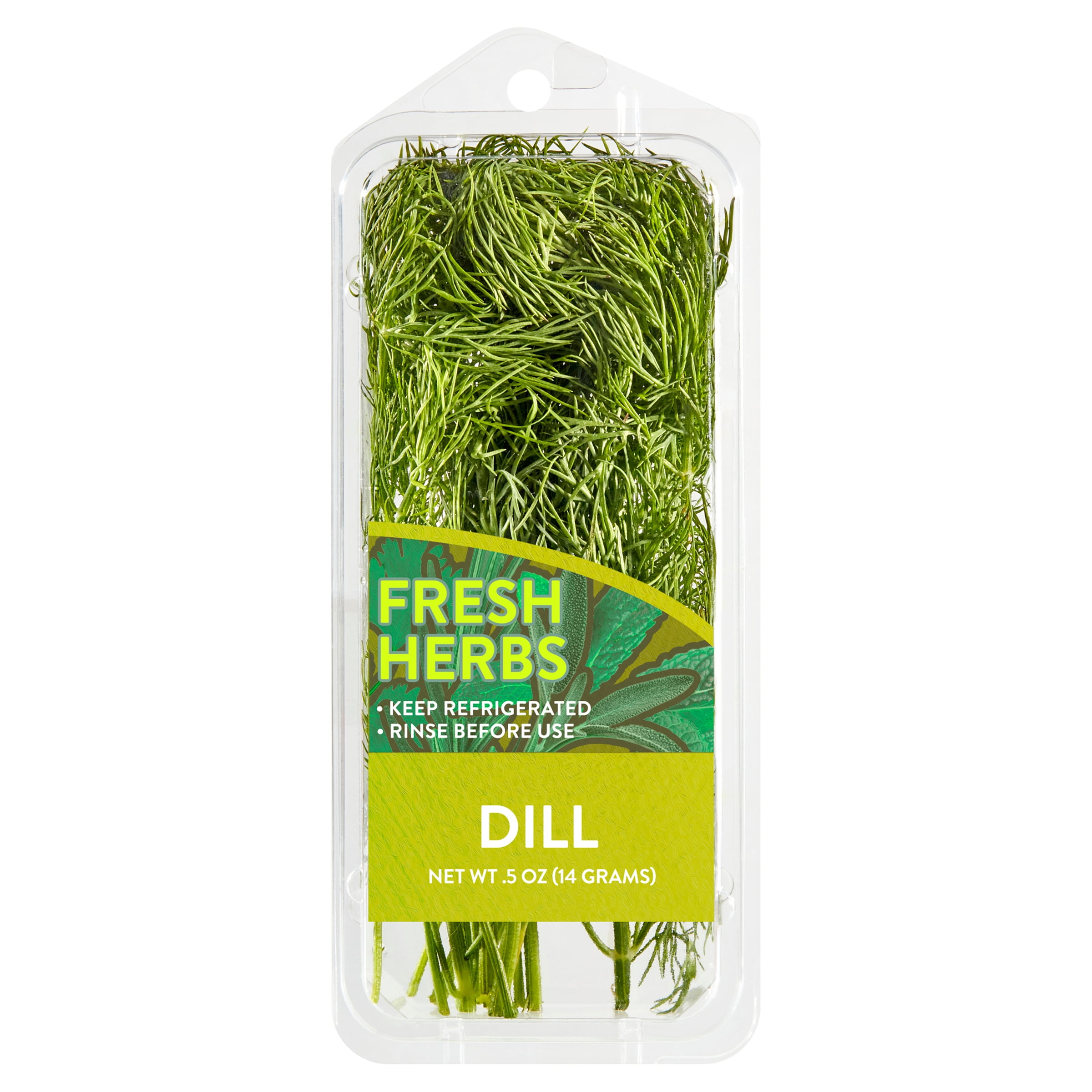 Fresh Dill, 0.5 oz Clamshell - Walmart.com