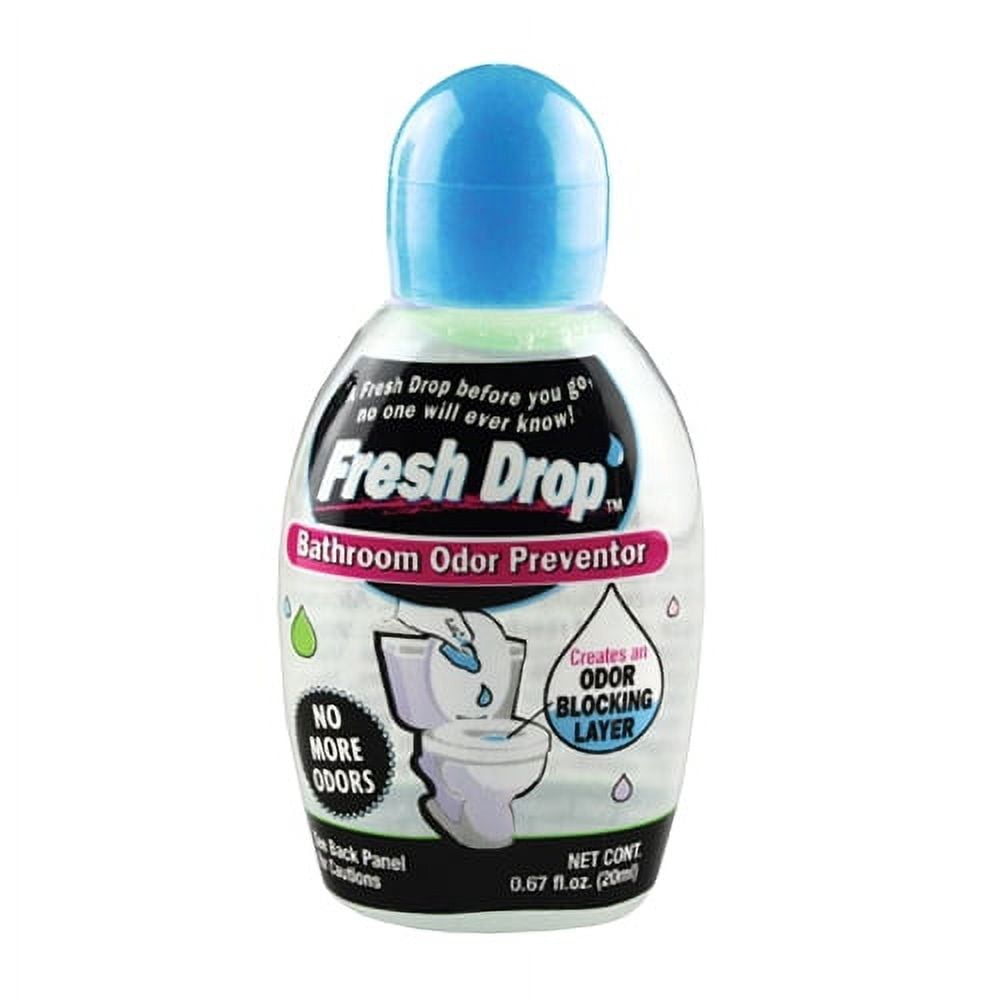 Fresh Drop Bathroom Odor Preventor, 0.67 Oz, 2 Pack - Walmart.com